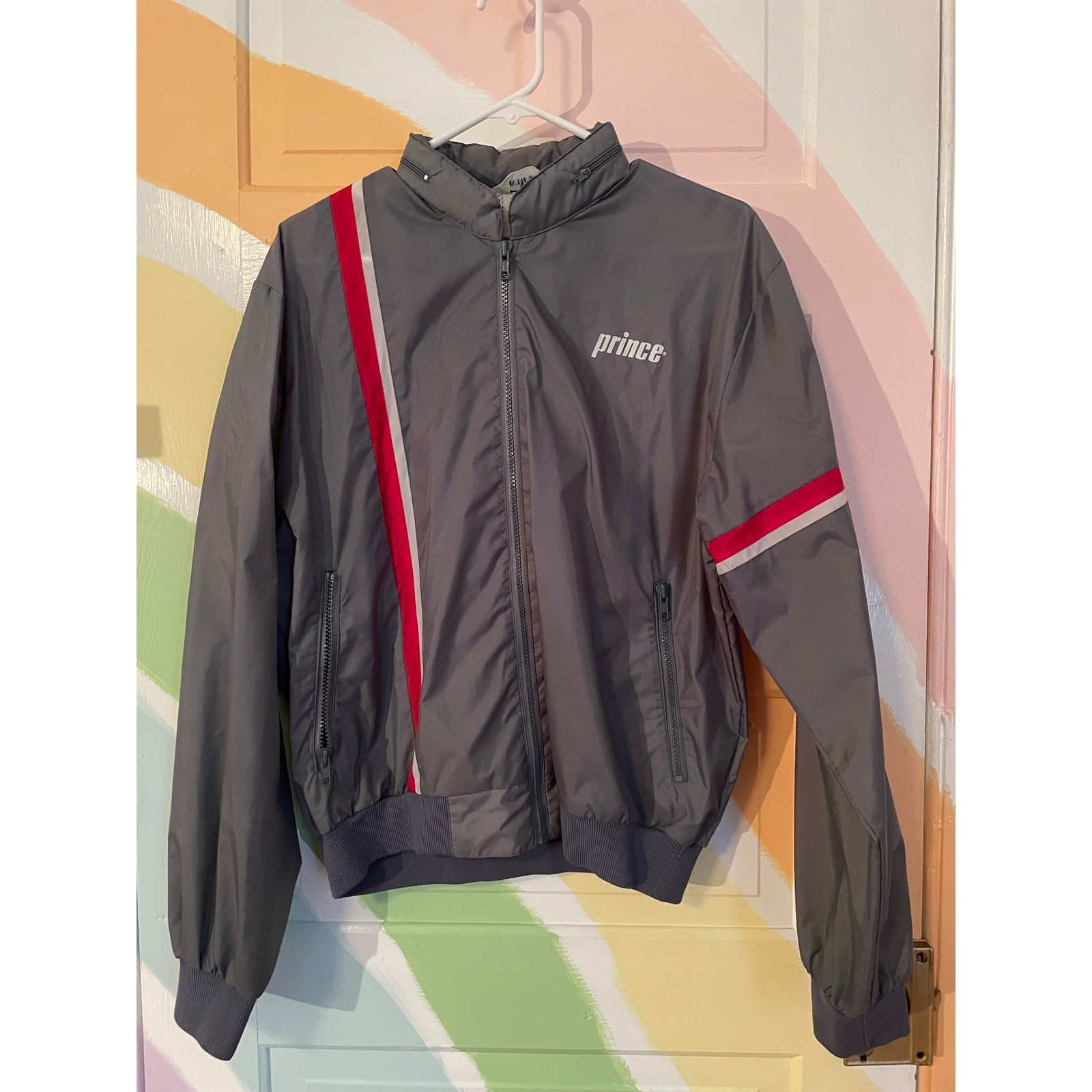 Vintage Prince Track Jacket Men Medium Retro 80s 90s … - Gem