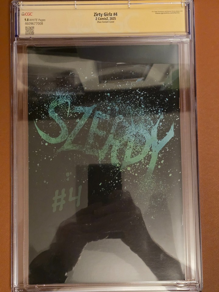 Zirty Girlz 4 CGC SS 9.8 Lucy 2x signed Szerdy & Ana Zhou Cyberpunk | eBay