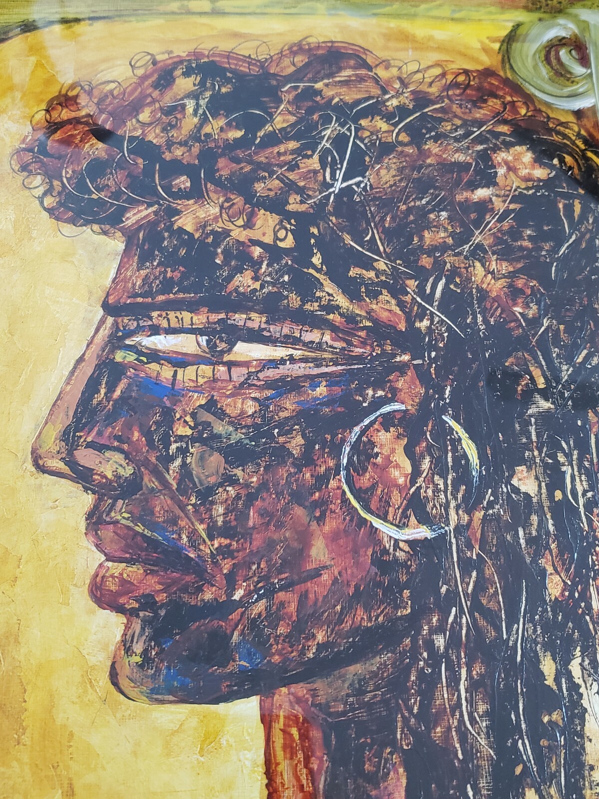 Cuban Surrealism Painting on Paper Reinaldo Pagan Avila "Neoclassic ...