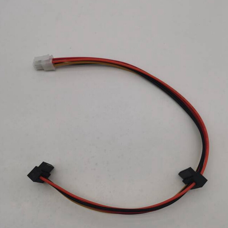 ATX Motherboard 4Pin to 2-Port Serial SATA Hard Drive Adapter Cable ...