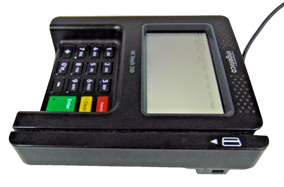 Ingenico ISC Touch 250 Credit/Debit Card Payment Terminal | Missing ...