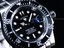 RARE Legend Men 200m Deep Blue Diver Midnight Black Dial Quartz SS ...