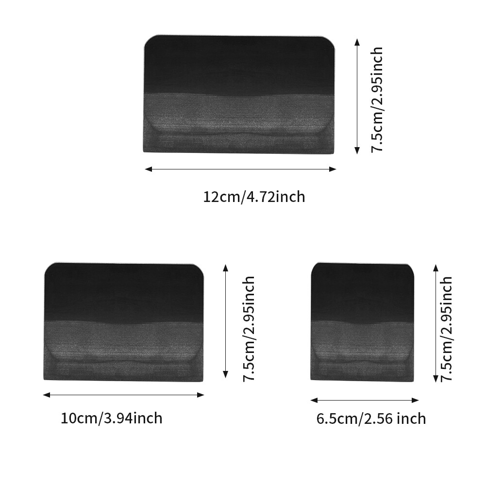 Anti Scratch TPU Rubber Scraper Lightweight Different Size Soft For Car ...