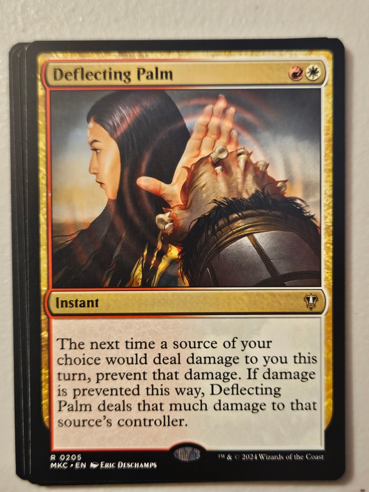 MTG | Deflecting Palm (x4 Playset) | Rare | (NM) MKC #205 | eBay