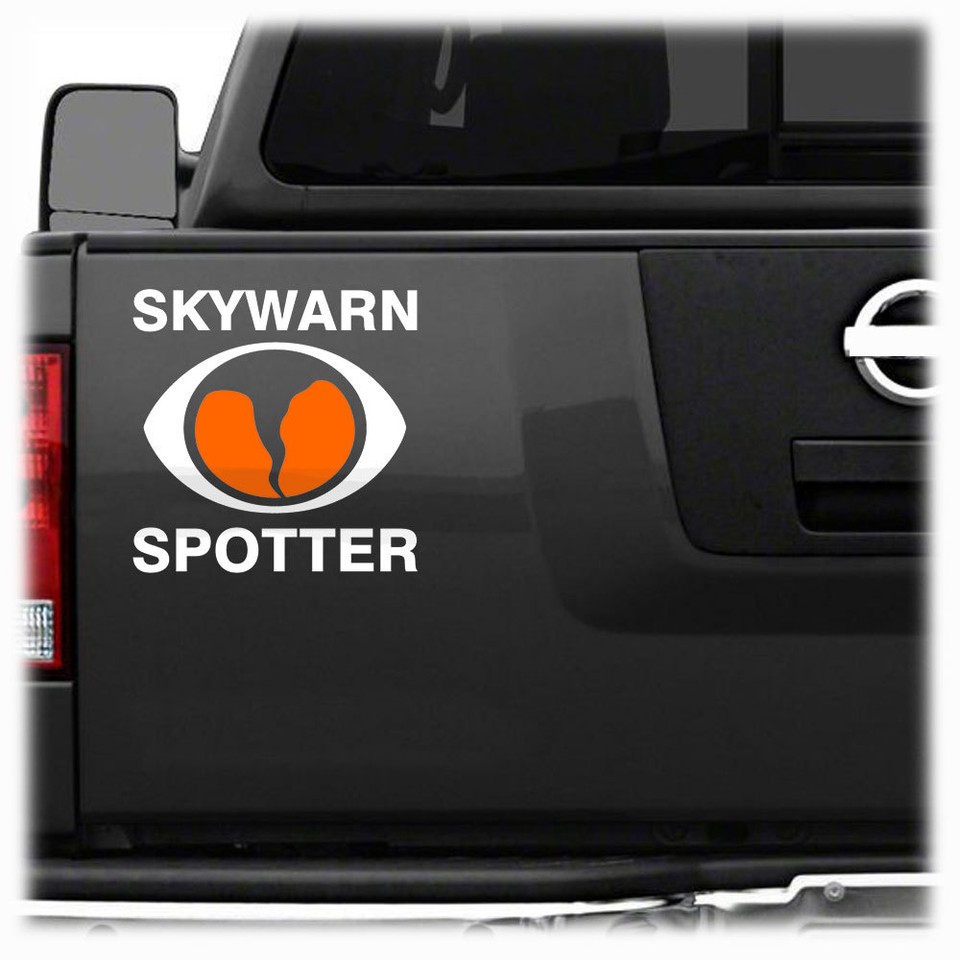SkyWarn Spotter - Vinyl Decal - Storm Chaser Sky Warn, emergency | eBay