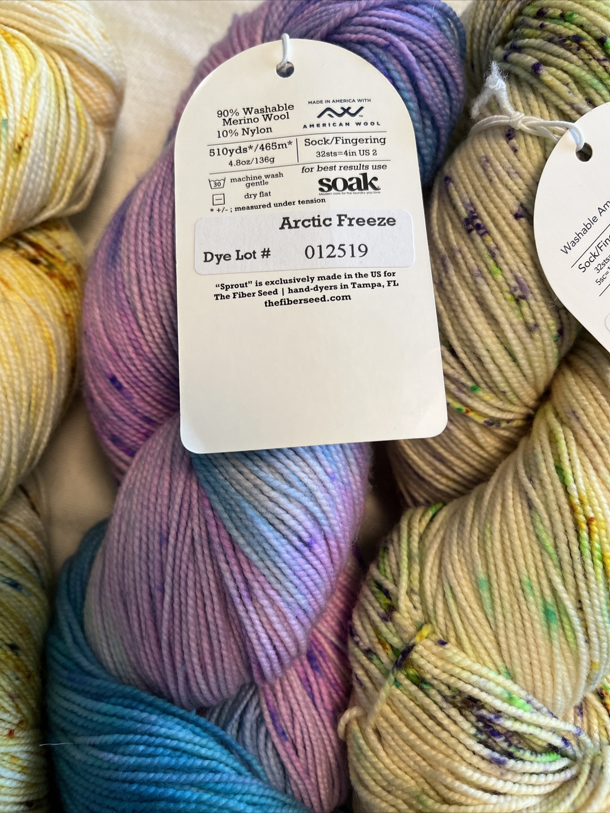 Fiber Seed yarn lot of 3 destash | eBay