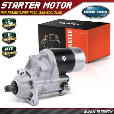 Starter Motor for Case 40XT 550E Gradall Macdon International CW 13 ...