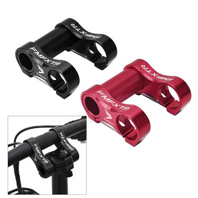 Folding Bike Double Stem Riser Handlebar Stem 25.4mm Aluminum Alloy ...