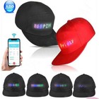 Programmable LED Message Hat Snapback Baseball LED Hat Hiphop Hat Men ...