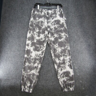 Grayson Threads XS Gray Tie Dye Casual Jogger Sweatpants Fleece Lined ...