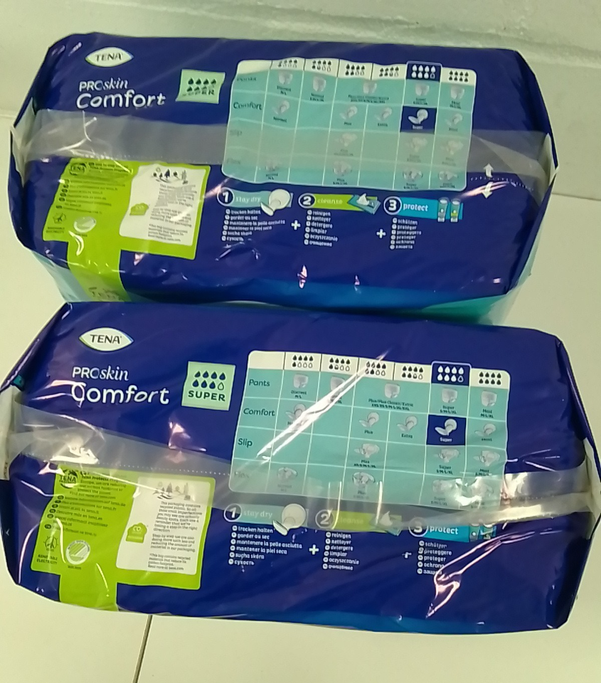 Tena Pro Skin Comfort Super 2 X 36 | eBay UK