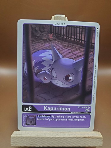 NM Kapurimon BT13-006 U Digimon Versus Royal Knights | eBay