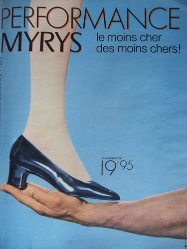 PUBLICITÉ CHAUSSURES MYRYS PERFORMANCE LE MOINS CHER DES MOINS CHERS | eBay