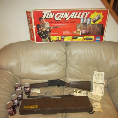 Tin Can Alley Game Ideal Toys 1976 Chuck Connors | eBay