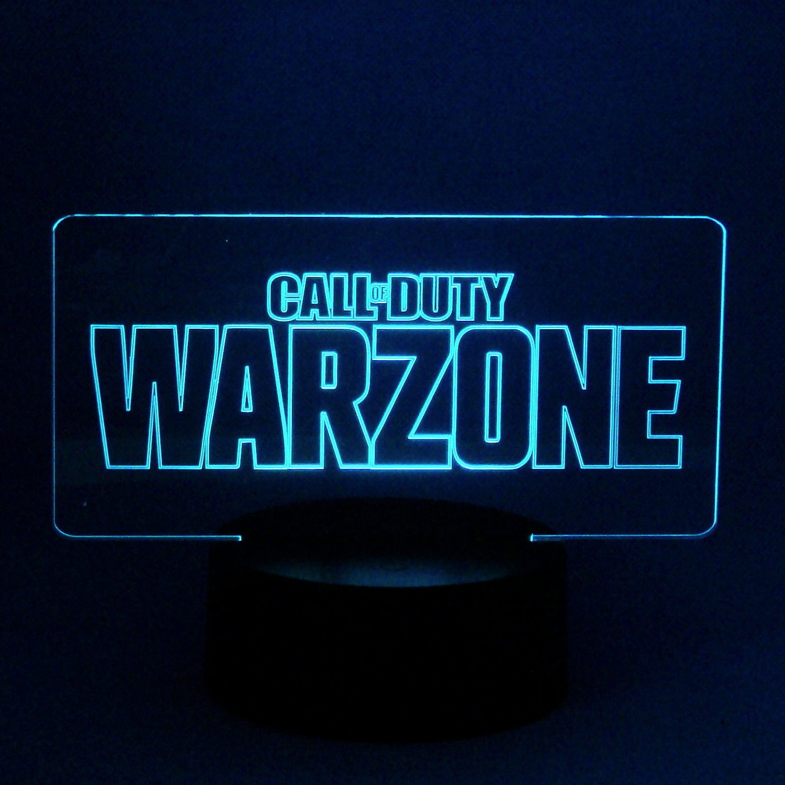 Call of Duty Warzone 3D Illusion LED Colour Changing Bedside Lamp with ...