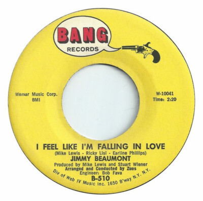 Jimmy Beaumont - I Feel Like I'm Falling In Love / Tell Me | eBay