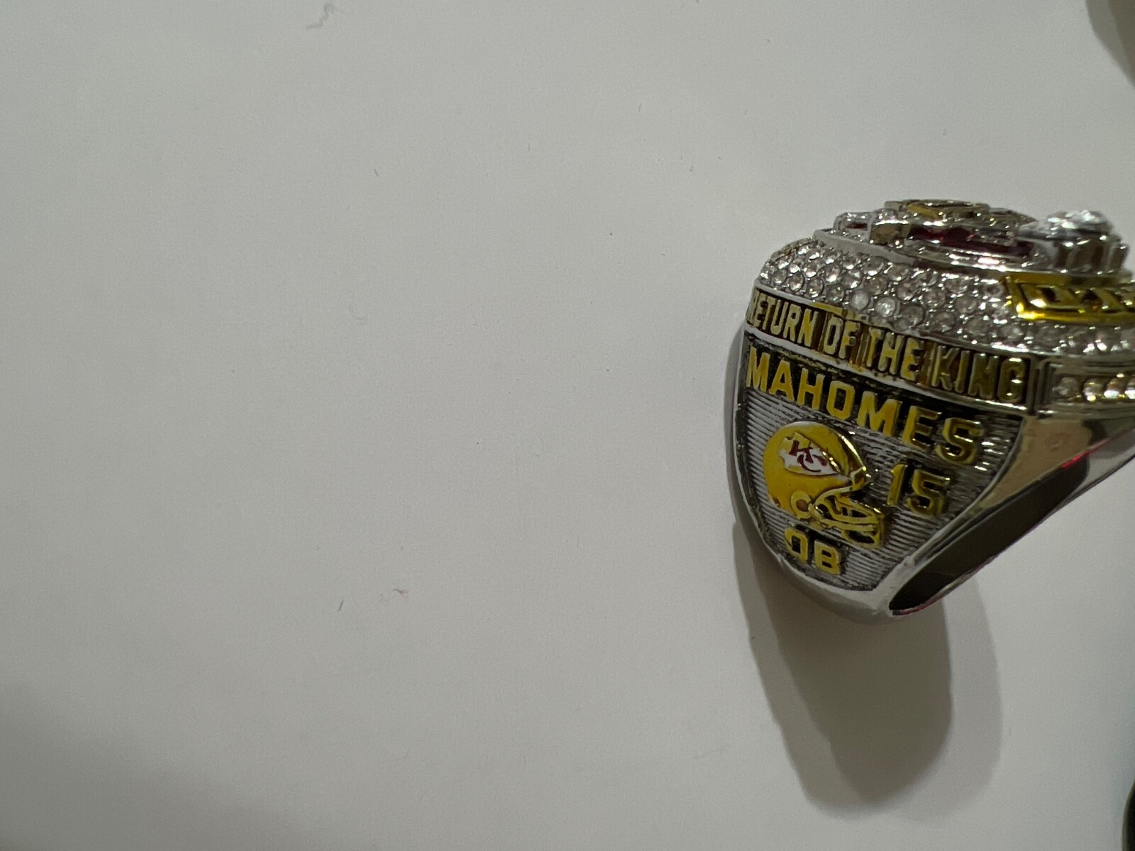 2022 Kansas City Chiefs - PATRICK MAHOMES Ring - Super Bowl ...
