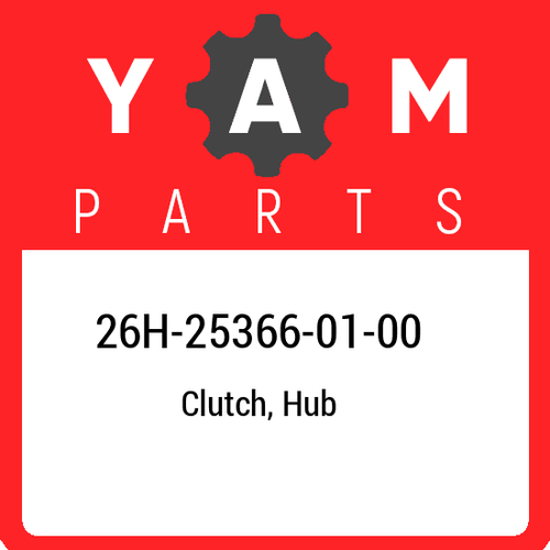 26h-25366-01-00 Yamaha Clutch Hub 26H253660100 Genuine OEM Part for ...