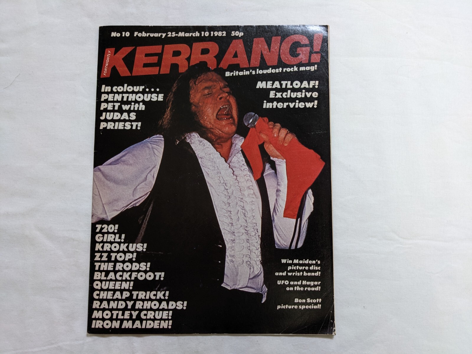 kerrang! Magazine February 25-March 10 1982 Randy Rhoads/Freddie ...