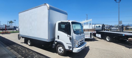 LOS ANGELES 2019 ISUZU NPR 16FT BOX+LIFTGATE NQR NRR HINO UD fuso mitsu ...
