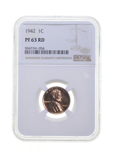 PF63 RD 1942 Lincoln Wheat Cent - Graded NGC *4265 | eBay