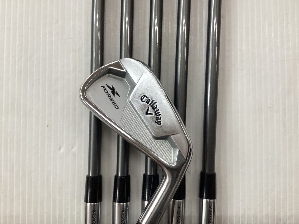 Callaway X FORGED STAR 2021 Iron Set 5I - 9I PW 6 Clubs Callaway X FORGED STAR 2021 Iron Set 5I - 9I PW 6 Clubs