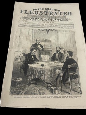 Antique Frank Leslie's Illustrated Newspaper page only July 29 1871 ...