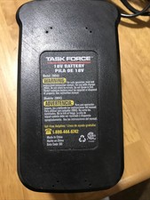 Task Force 18v OEM Original Battery Pack # 29043 for sale online | eBay