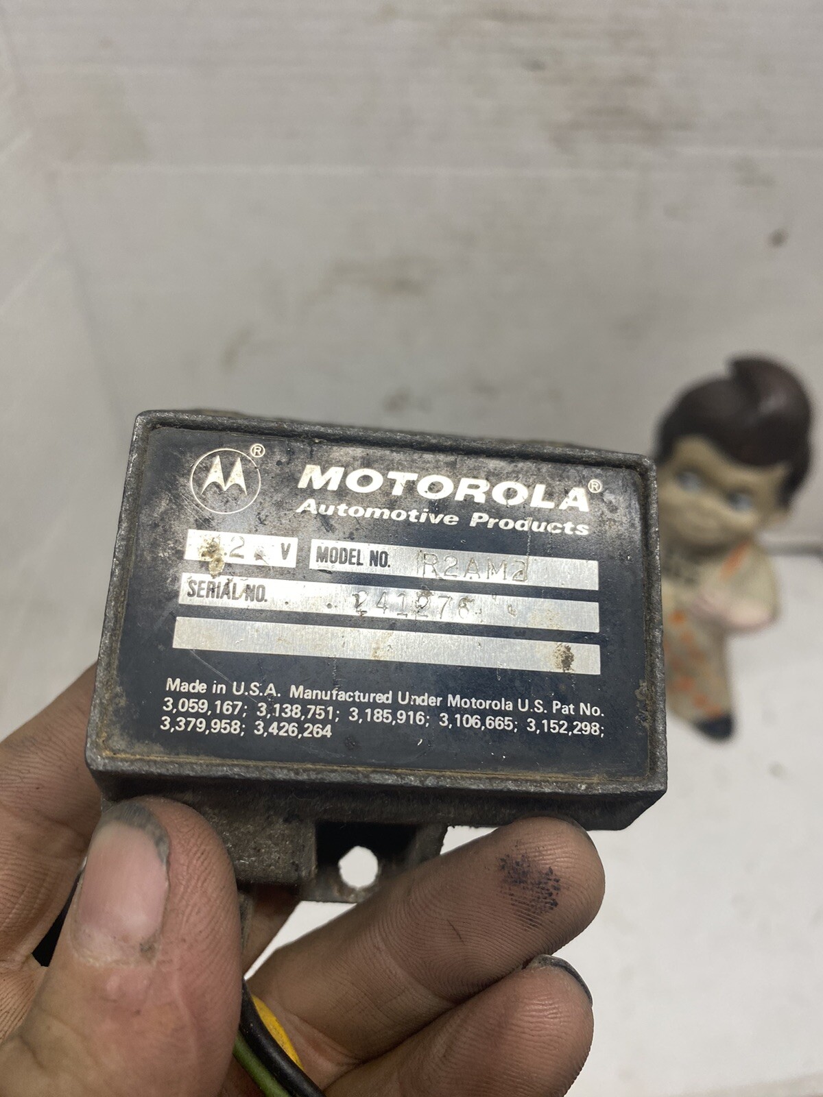 1967-1968 MOTOROLA AMC VOLTAGE REGULATOR JAVELIN AMX REBEL AMERICAN ...