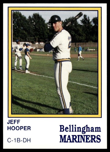 1987 International Sportscard Co Jeff Hooper Bellingham Mariners #1 | eBay