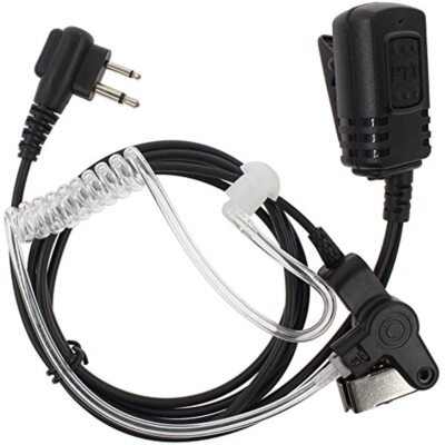 FBI Earpiece Headset Mic for 2-pin Motorola Radio Cp040 Cp200 Xtni DTR ...