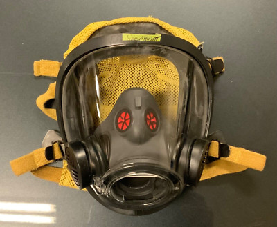 Scott AV-3000 HT Mask w/KEVLAR NETTING Firefighter SCBA AIR PAK MASK ...