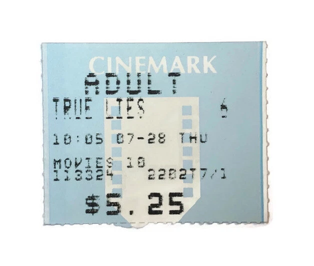 Movie Ticket Tumblr