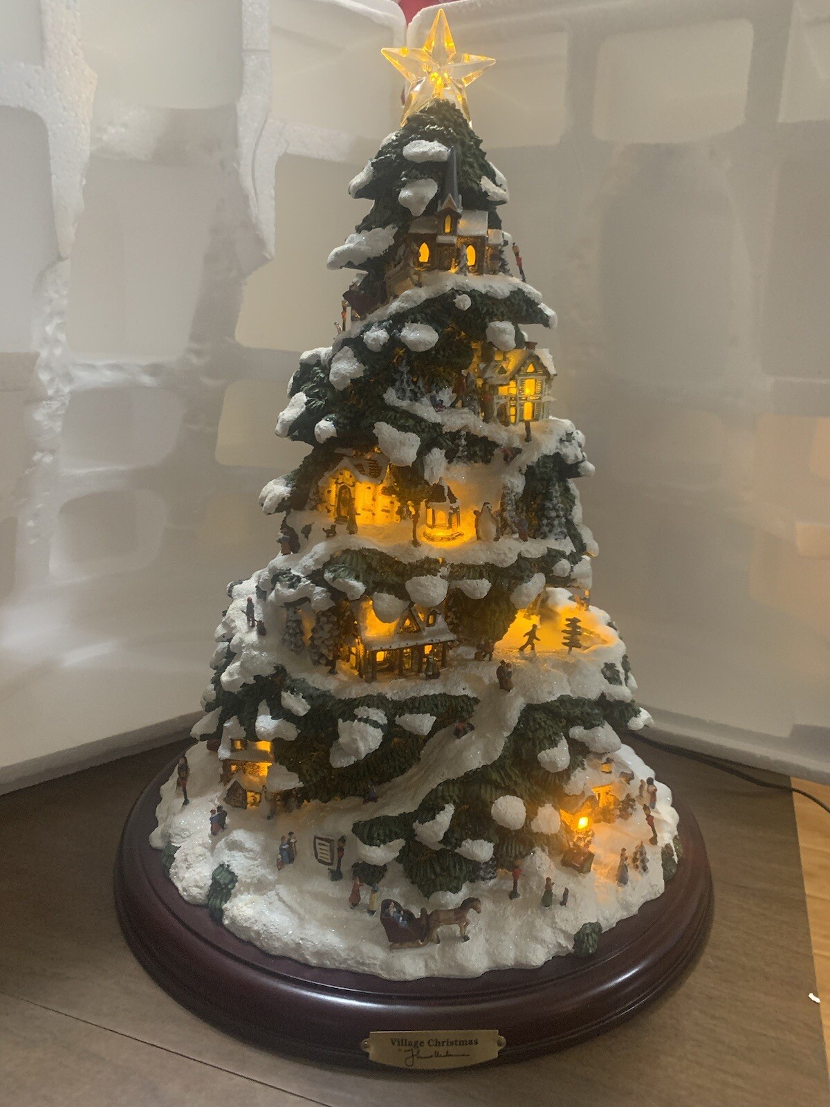 Thomas Kincade s Village Christmas Tree 2004 Bradford Edition ...