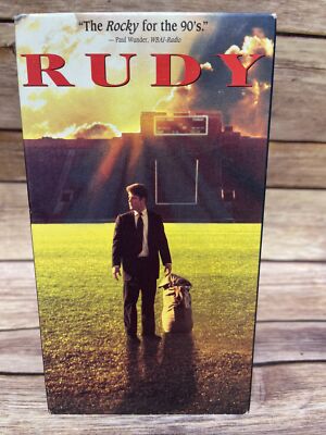 Rudy (VHS, 1994, Closed Captioned) 43396537231| eBay