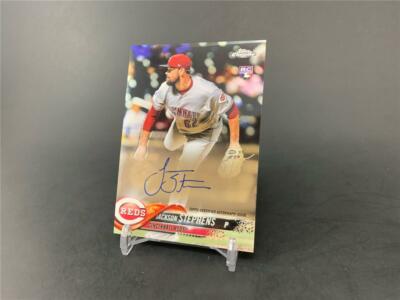2018 TOPPS CHROME BASEBALL JACKSON STEPHENS RA-JS ROOKIE AUTO ...