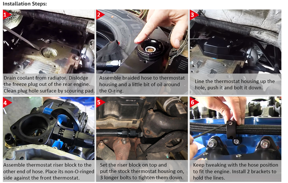Coolant Bypass Kit for Dodge Ram Cummins 5.9L 6.7L Diesel Engines ...