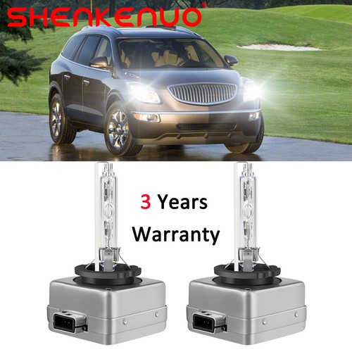 White HID Xenon Headlight Bulb For Buick Enclave 2008-2012 High / Low ...