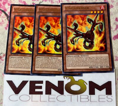 3x (VLP) - V Salamander - JOTL-EN002 - Rare - 1st Edition YuGiOh | eBay