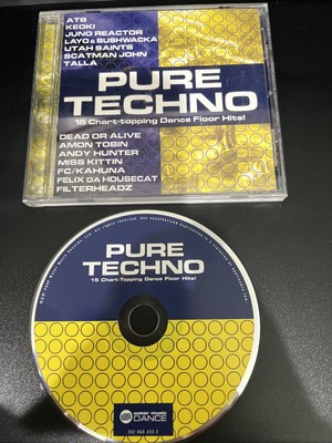 Pure Techno CD 15 Chart Topping Dance Floor Hits FREE SHIPPING ...