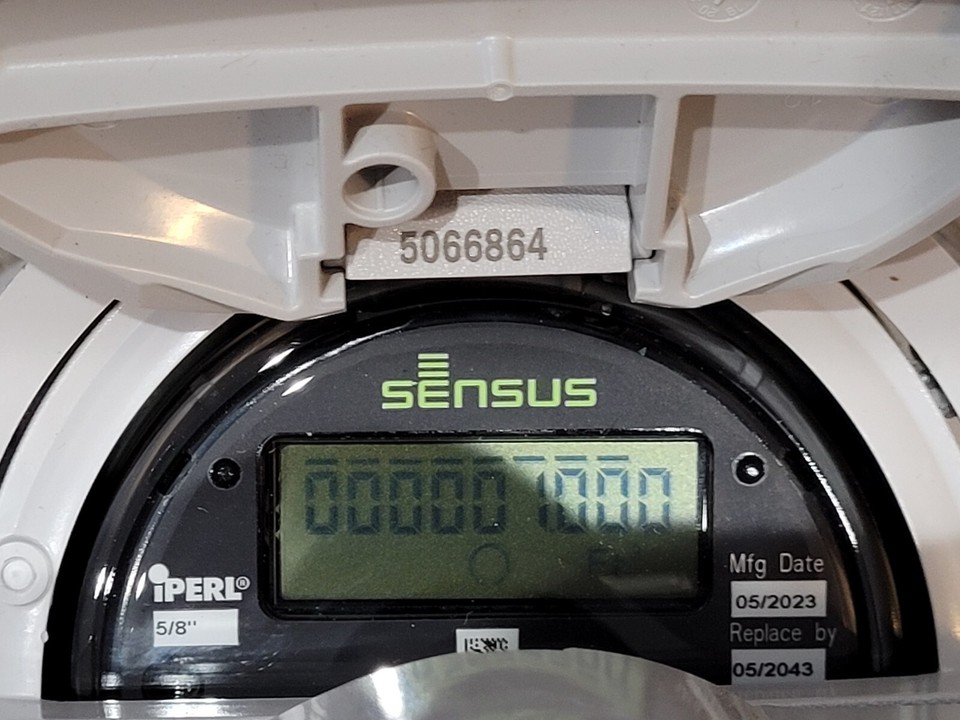 Sensus iPERL 5/8" Water Meter With FlexNet 2W | eBay