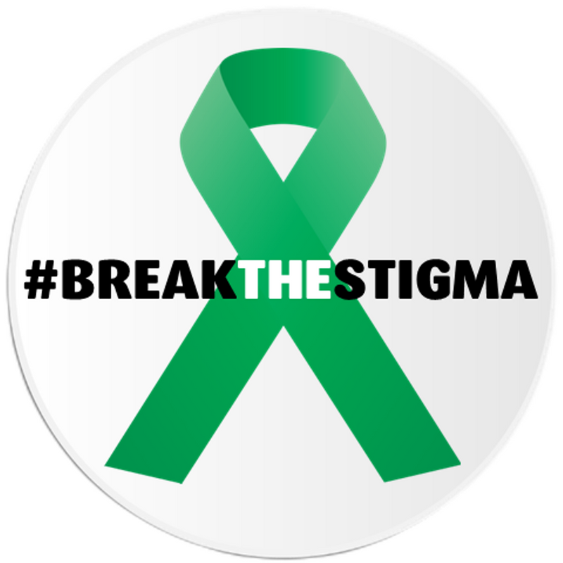 #BREAKTHESTIGMA Break The Stigma - 3 Pack Circle Stickers 3 Inch | eBay