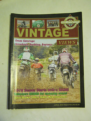 April 2010 issue 252 Vintage Views AHRMA Magazine (BD-44) | eBay