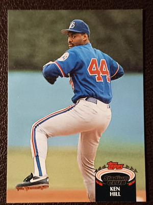 KEN HILL MONTREAL EXPOS 1992 TOPPS STADIUM CLUB BASEBALL CARD #735 | eBay