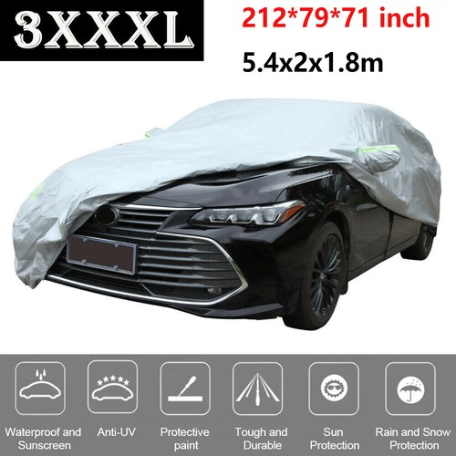 XXXL Large Car Cover Sedan Waterproof Sun Rain UV Dirt Resistant ...