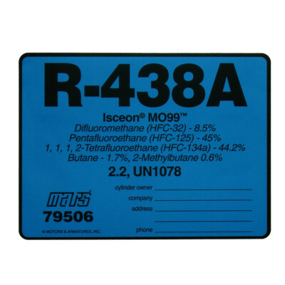 438A / R438A M099 # 79506 / 2.2 UN1078 Label , Sold Each | eBay