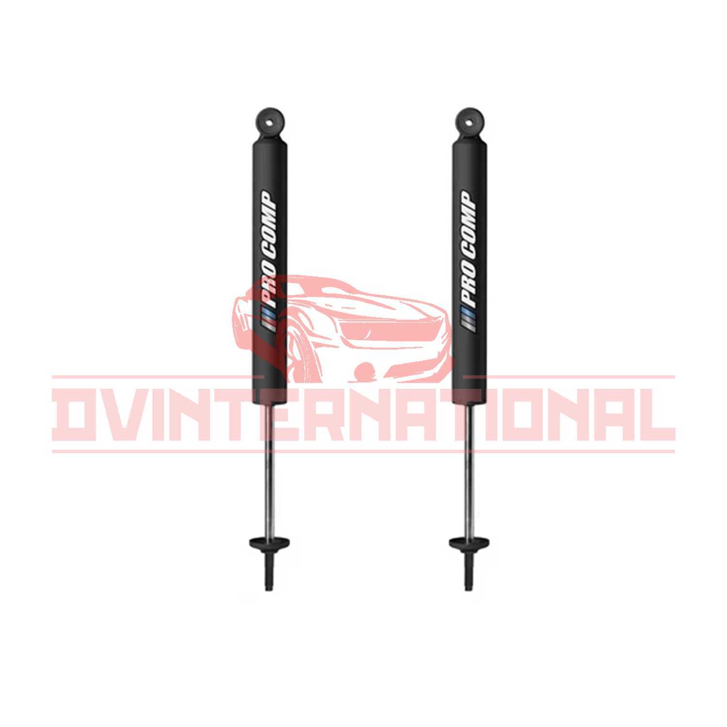 Kit 2 Pro Comp Pro-X Front 6" Lift shocks for Ford F-350 (1 Ton) 05-07 ...