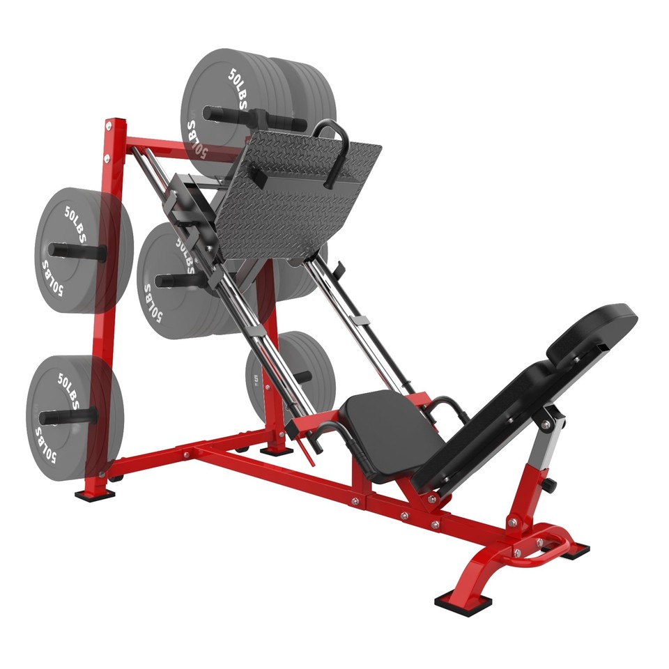 Adjustable Leg Press Machines Heavy Duty Squat Machine for Full Body ...