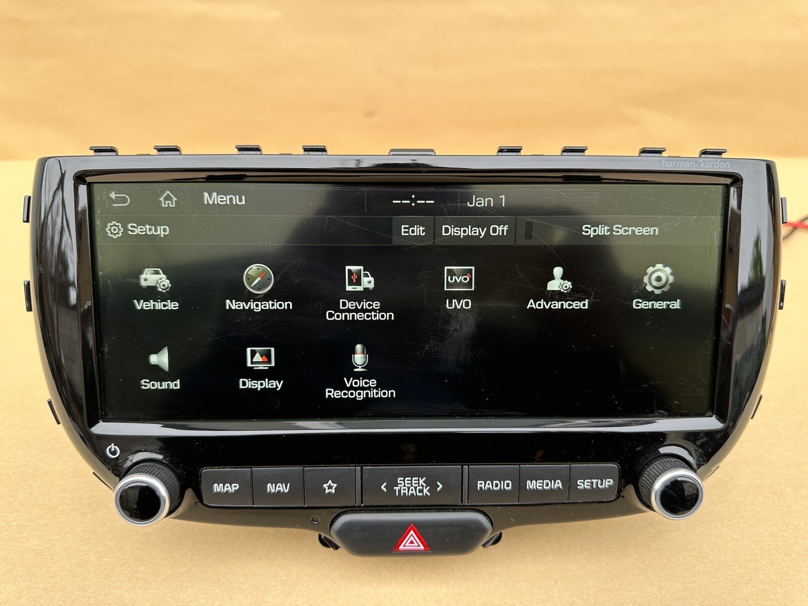 2020-2021 KIA SOUL OEM GSP NAVIGATION INFOTAINMENT HEAD UNIT 96560 ...