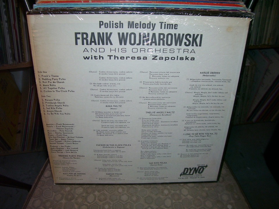 FRANK WOJNAROWSKI, Polka Music, Dyno # 1615 | eBay
